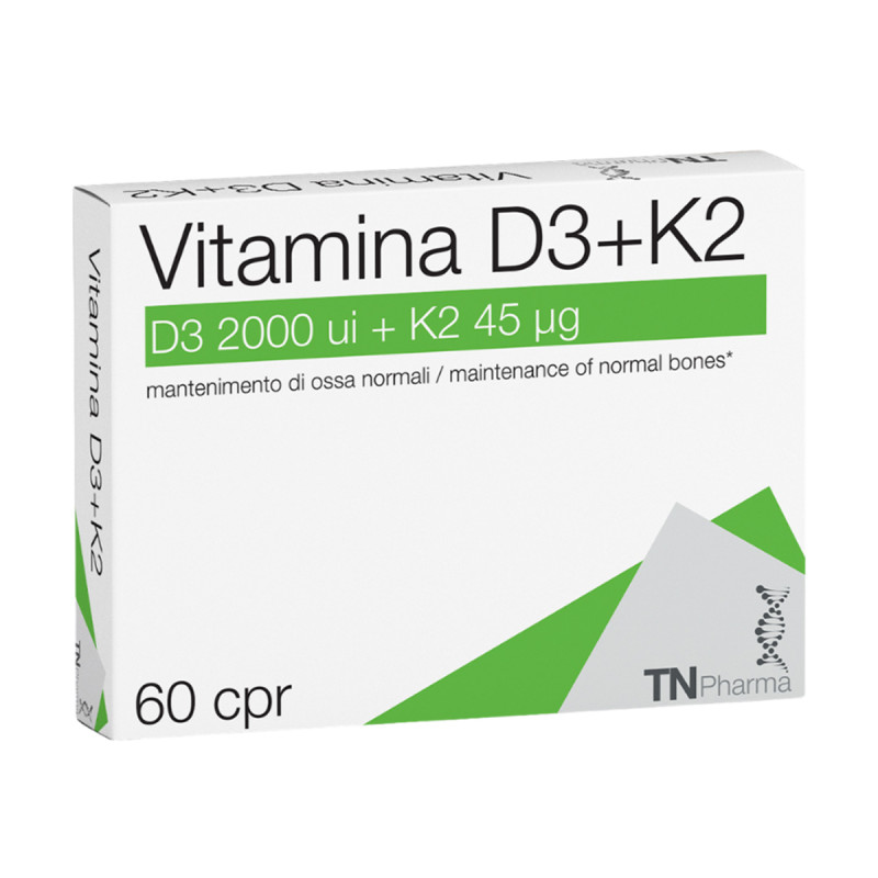 TN Pharma - Vitamina d3 + k2 60 tbl - Tsunami Nutrition