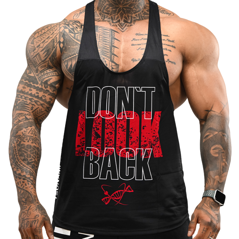 TN Clothing Tank Top Don't Look Back Uomo - Tsunami Nutrition